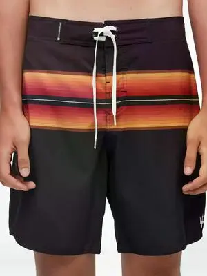 OSKLEN Striped Swim Shorts