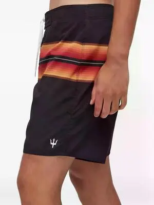 OSKLEN Striped Swim Shorts