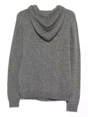 ROBERTO COLLINA Hooded Knitwear Sweater