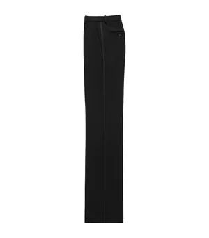 Saint Laurent Wool Tailored Trousers