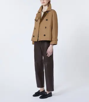 Max Mara Cotton-blend Raincoat