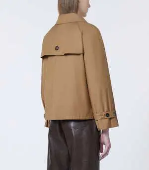 Max Mara Cotton-blend Raincoat