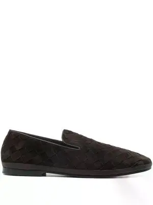 HENDERSON BARACCO Woven-design Loafers