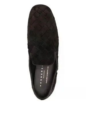 HENDERSON BARACCO Woven-design Loafers