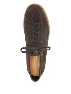 HENDERSON BARACCO Lace-up Low Top Sneakers - Brown