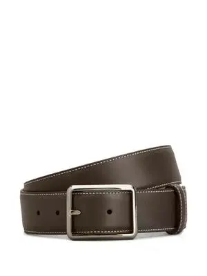 TOD'S Basic Belt With Square Buckle
