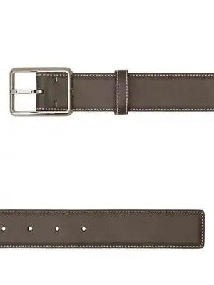 TOD'S Basic Belt With Square Buckle