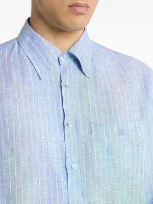 Etro Striped Buttoned Shirt - Blue