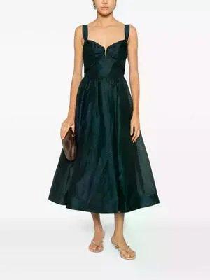 Zimmermann Pleated Straps A-line Dress