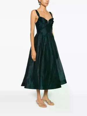 Zimmermann Pleated Straps A-line Dress
