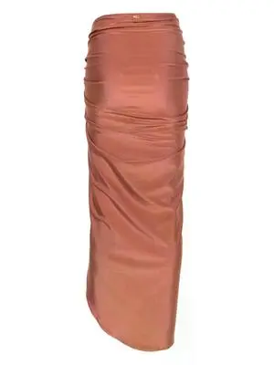 PatBO Gold-tone Draped Sarong