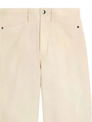 Maria Mcmanus Organic-cotton Cropped Trousers
