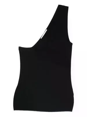 LISA YANG Sorea Asymmetric Top - Black