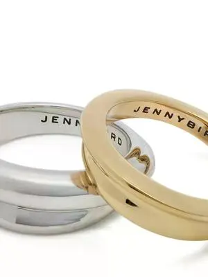 Jenny Bird Lennon Two-tone Rings Set