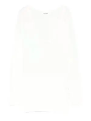 LISA YANG Amalea Scoop-neck Top - White