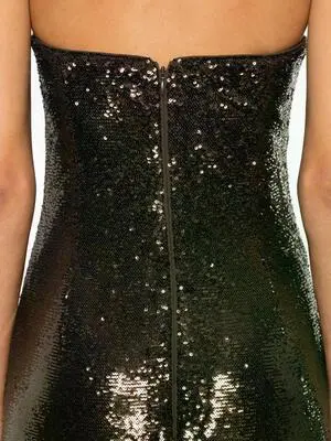 Roland Mouret Sequin Strapless Dress