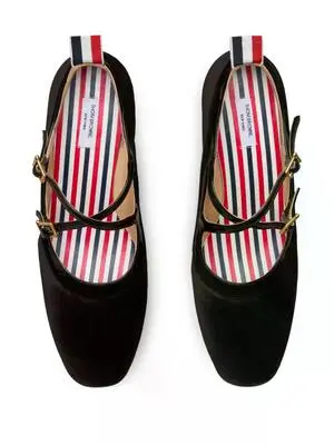 Thom Browne Criss-cross Buckle Pumps