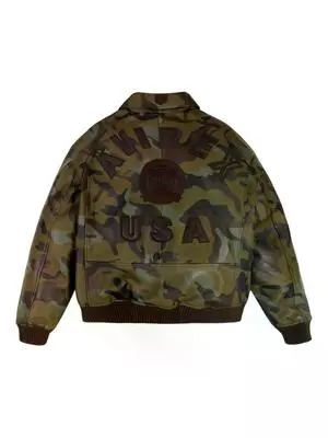 AVIREX Camouflage Logo Jacket
