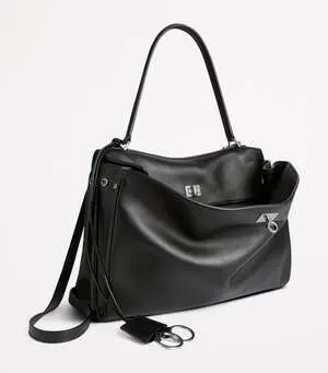 Balenciaga Rodeo Medium Shoulder Bag - Black