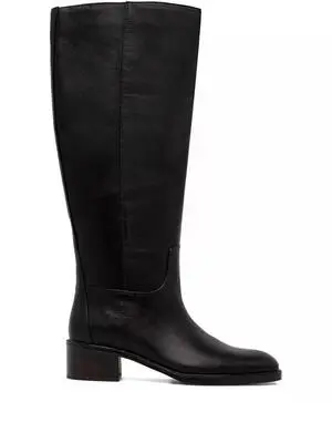 Women's Block Heel Knee High Boots