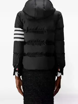 Thom Browne Ripstop 4-bar Jacket - Black