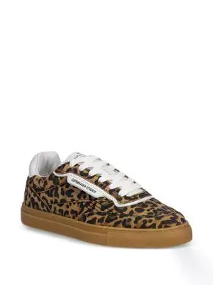 SUMMERY COPENHAGEN Leopard-print Sneakers