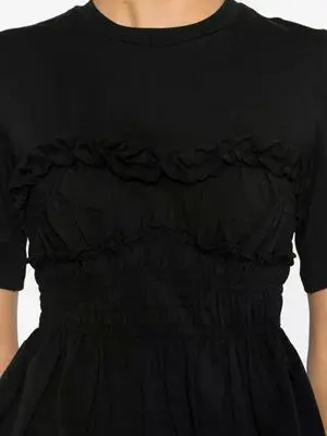 Cecilie Bahnsen Ruffled Peplum Top