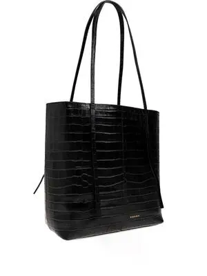 BY MALENE BIRGER Abilso Croc-embossed Tote Bag