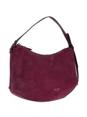 Kate Spade New York Loop Suede Shoulder Bag - Purple