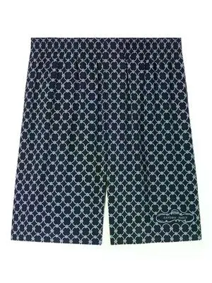 Sandro Geometric-pattern Shorts