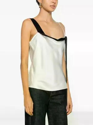 TOM FORD Top With Bow Detail - White
