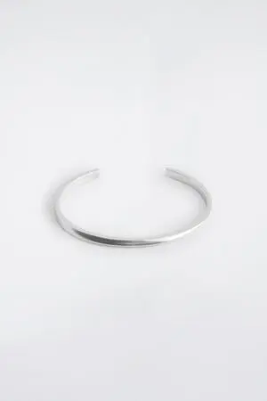 Cos Twisted Sterling Silver Cuff Silver-colored