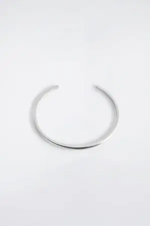 Cos Twisted Sterling Silver Cuff - Silver-coloured