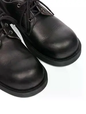 MAISON MARGIELA Leather Biker Lace-up Shoes