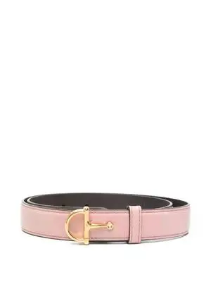 Gucci Horsebit Buckle Belt - Pink