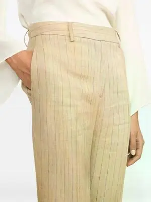 Etro Striped Bootcut Trousers
