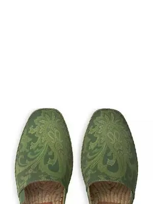 Etro Paisley Espadrilles - Green
