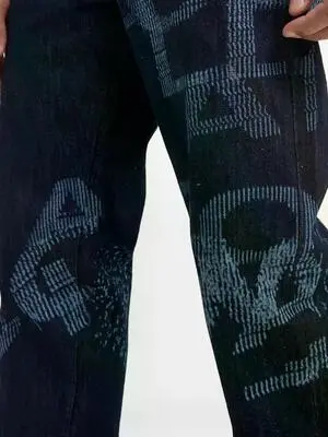 A-COLD-WALL* Graphic-print Five-pocket Jeans