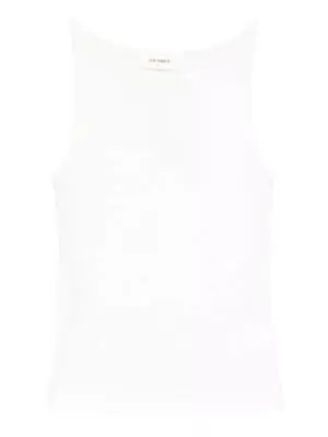 LISA YANG Lynette Sleeveless Top - White
