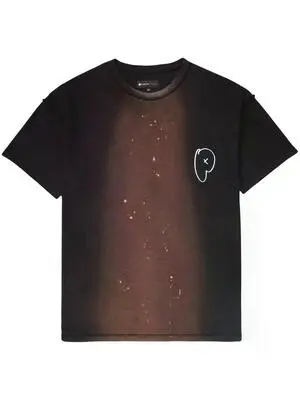 PURPLE BRAND Logo-print Cotton T-shirt