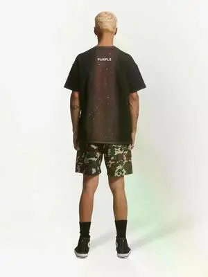 PURPLE BRAND Logo-print Cotton T-shirt
