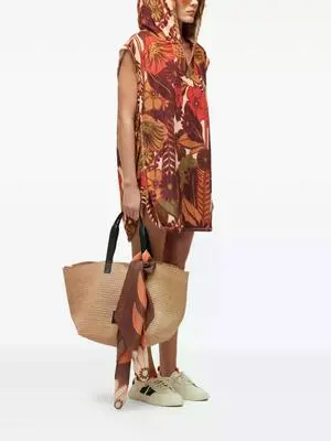 OSKLEN Hooded Floral Dress