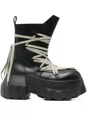 Rick Owens Lace Boots For Men