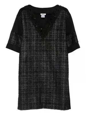 Dkny Panelled Mini Dress