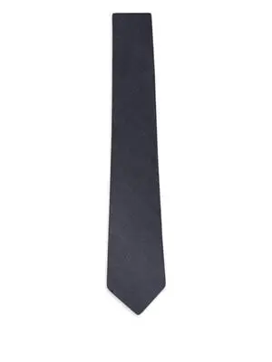 Canali Wool Neck Tie - Grey