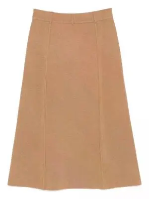 LISA YANG Ruthie Seam-detail Midi Skirt