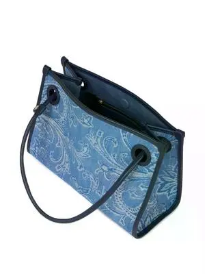 Etro Denim Tote Bag - Blue