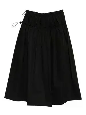 Y’s Drawstring Cotton Skirt