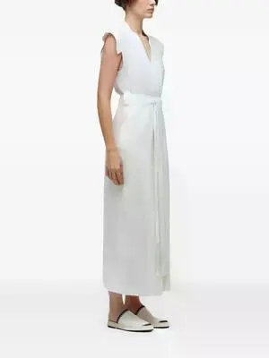 OSKLEN Concha Duo Wrap Maxi Dress