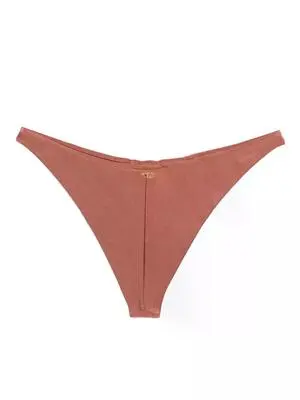 PatBO Ruched Bikini Bottom